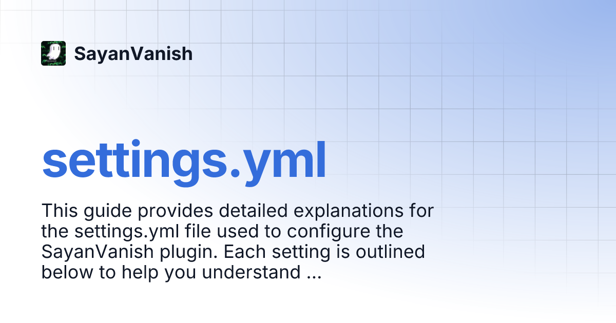 settings.yml | SayanVanish